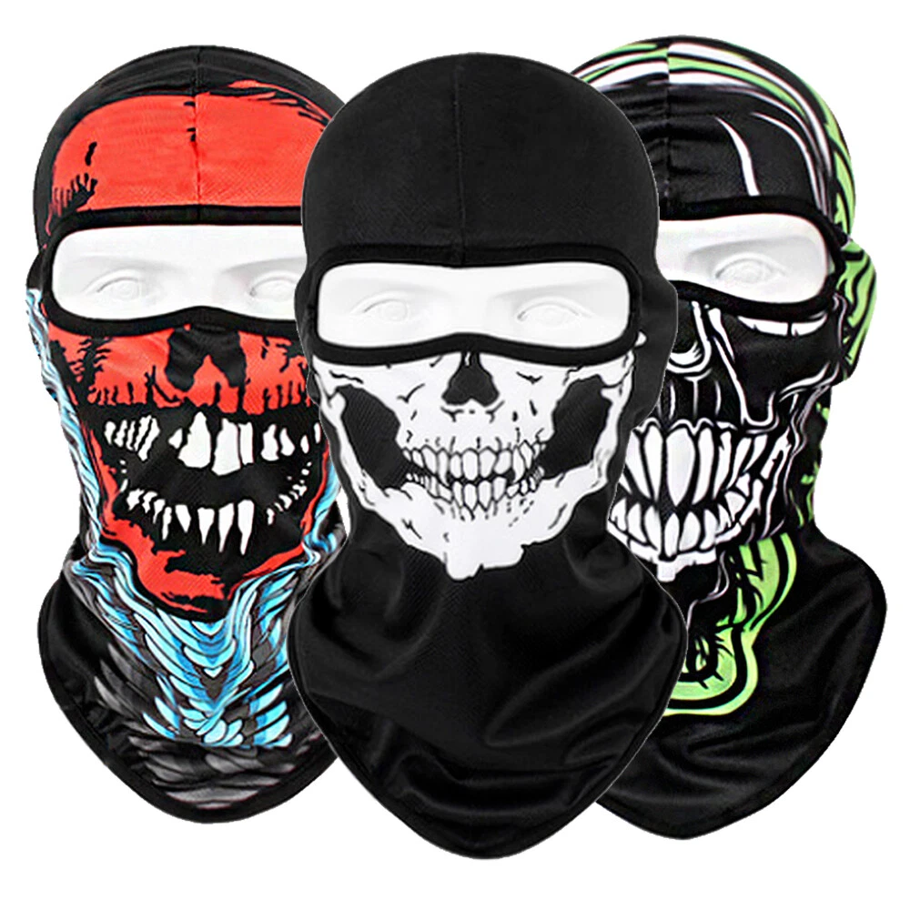 Skull Face Mask Motorcycle