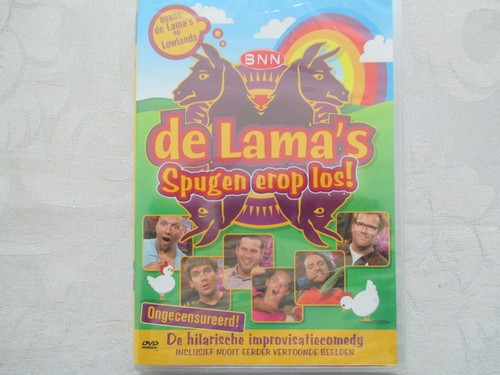 De Lama's Spugen erop los! - DVD NEW SEALED - Comedy auf Niederländisch ...