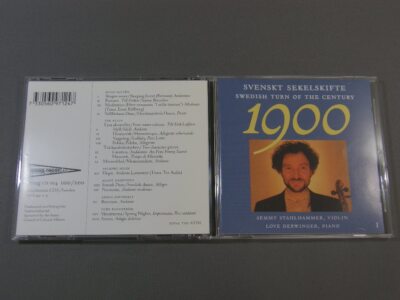 Swedish Violin Music/Svenskt Sekelskifte nosag cd 024 | eBay