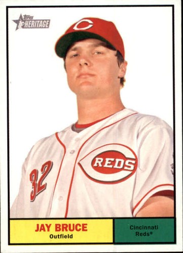 2010 Topps Heritage #76 Jay Bruce Reds NM-MT | eBay