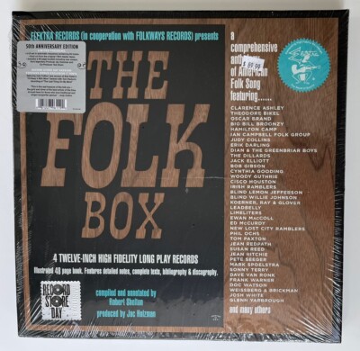 The Folk Box Folkways/Elektra Record Store Day Exclusive 4 Lps Sealed ...