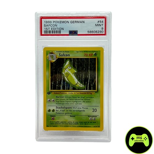 Pokemon Karte Safcon #54 1st Edition German PSA 9 MINT 290 | eBay.de
