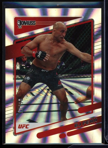 BJ Penn /99 Silver Holo 2022 Panini Donruss UFC HOF | eBay