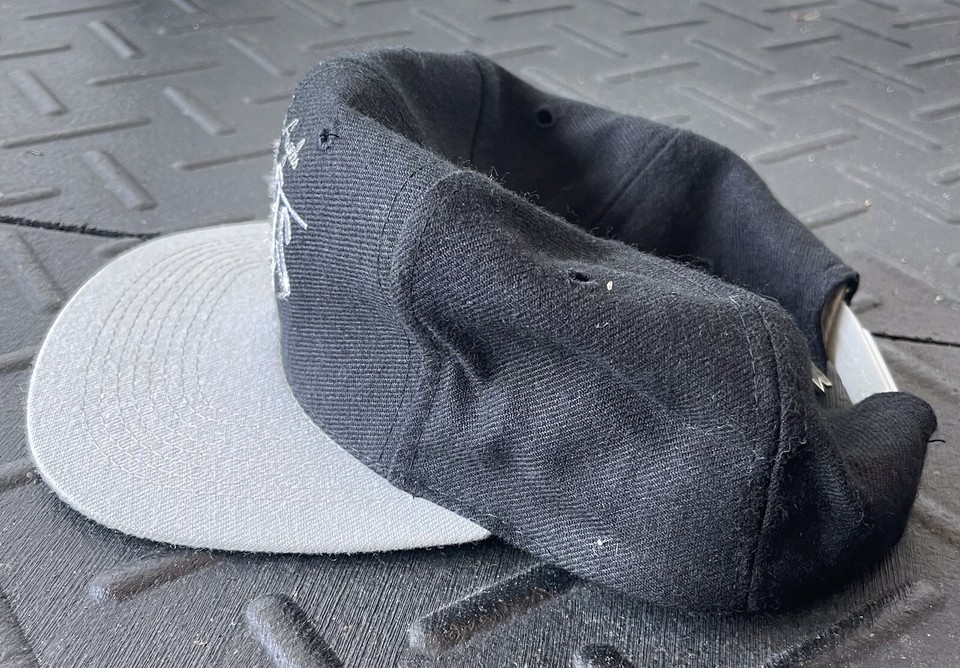 Vintage The Game LA Kings Script Hat NHL Cap Silver Black Logo Los ...