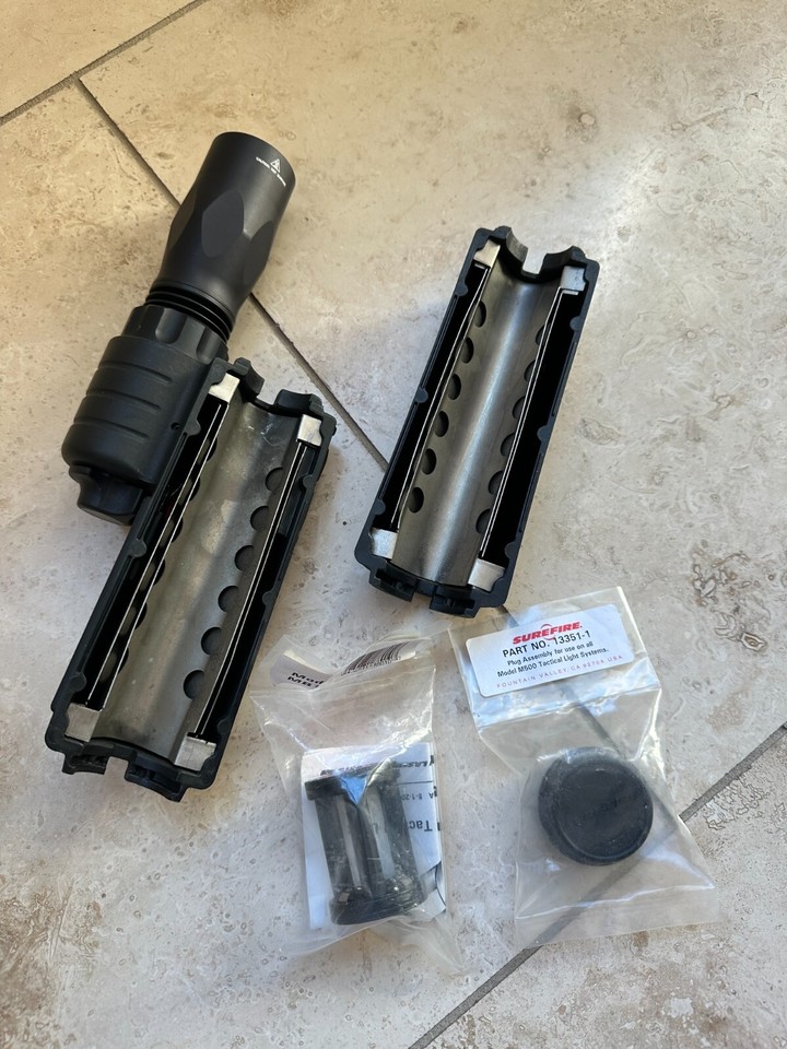 Surefire Millenium 500 500A Handguard Weaponlight 800 Lumens KX9 LED ...