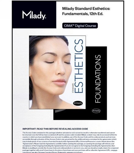 Milady Standard Foundations + Milady Standard Esthetics, Hardcover by ...