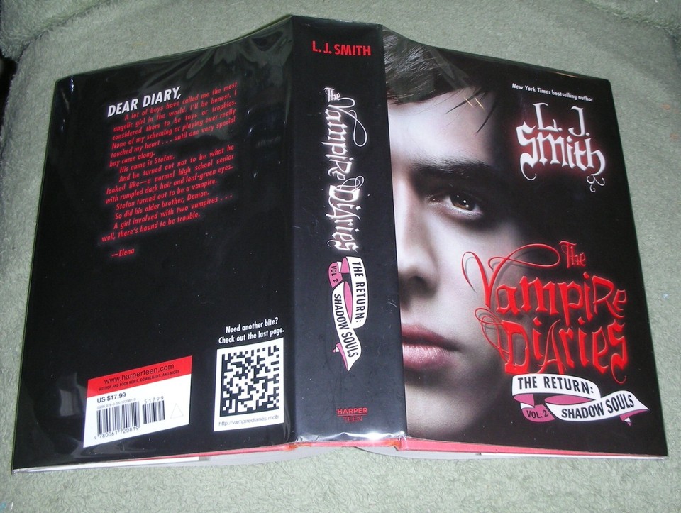 THE VAMPIRE DIARIES The Return: Shadow Souls : L J Smith 2010 HC/DJ ...
