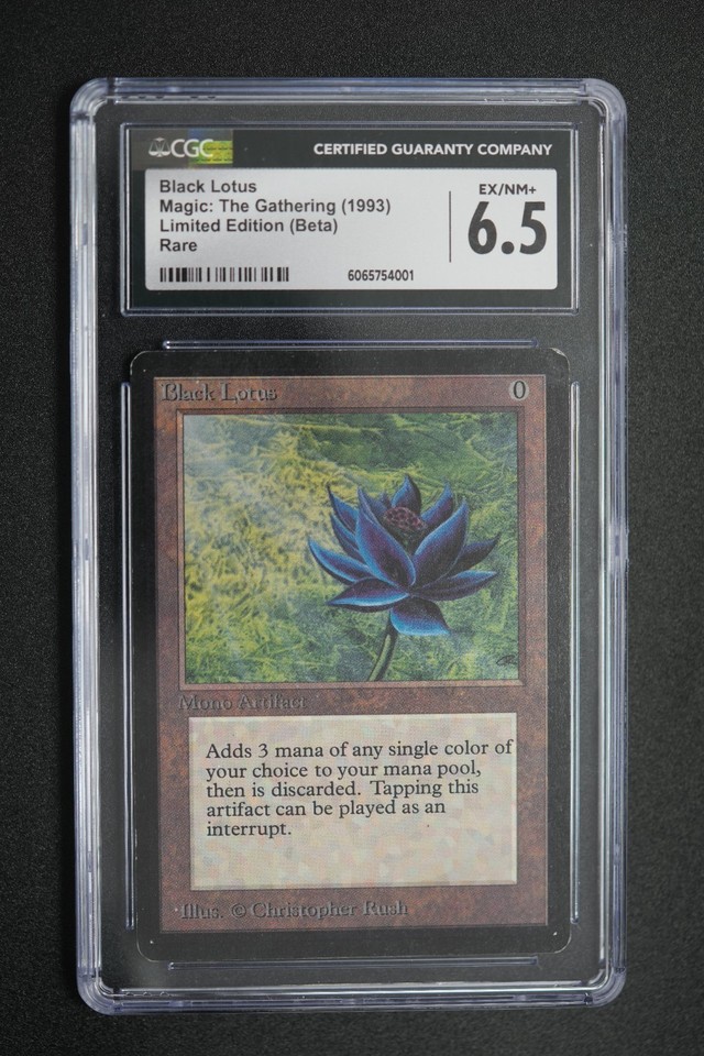 Black Lotus Beta CGC 6.5 Graded MTG Magic: the Gathering 1993 | eBay