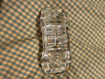 Hofbauer Crystal Porsche 911 Glass Model Car 17cm Vintage German Lead ...