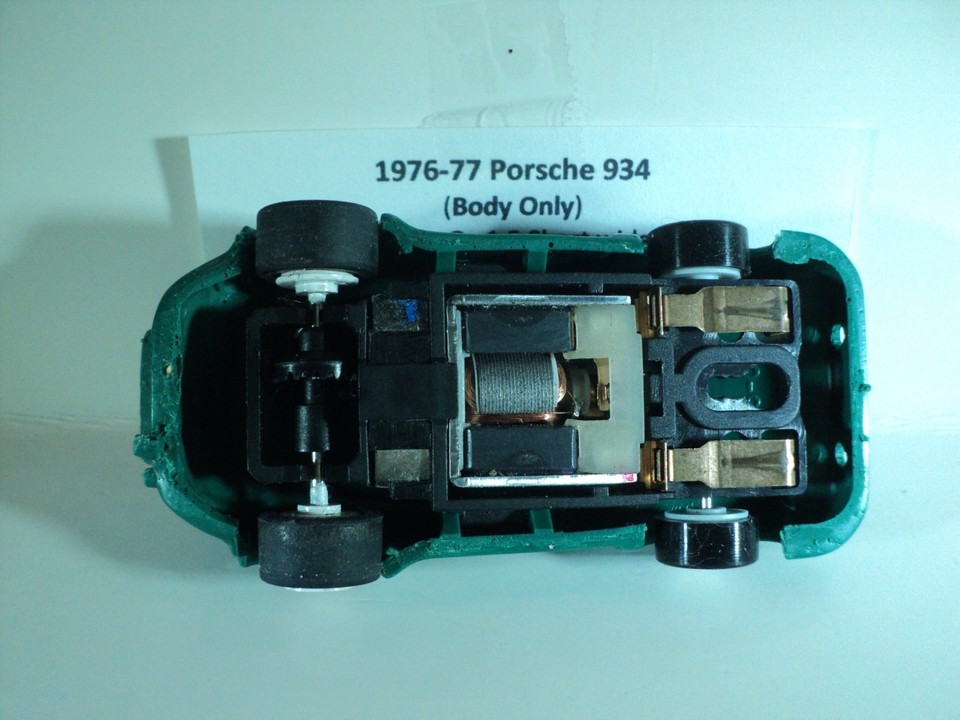 HO scale Slot Car Custom Resin body only 1976-1977 Porsche 934 Green ...
