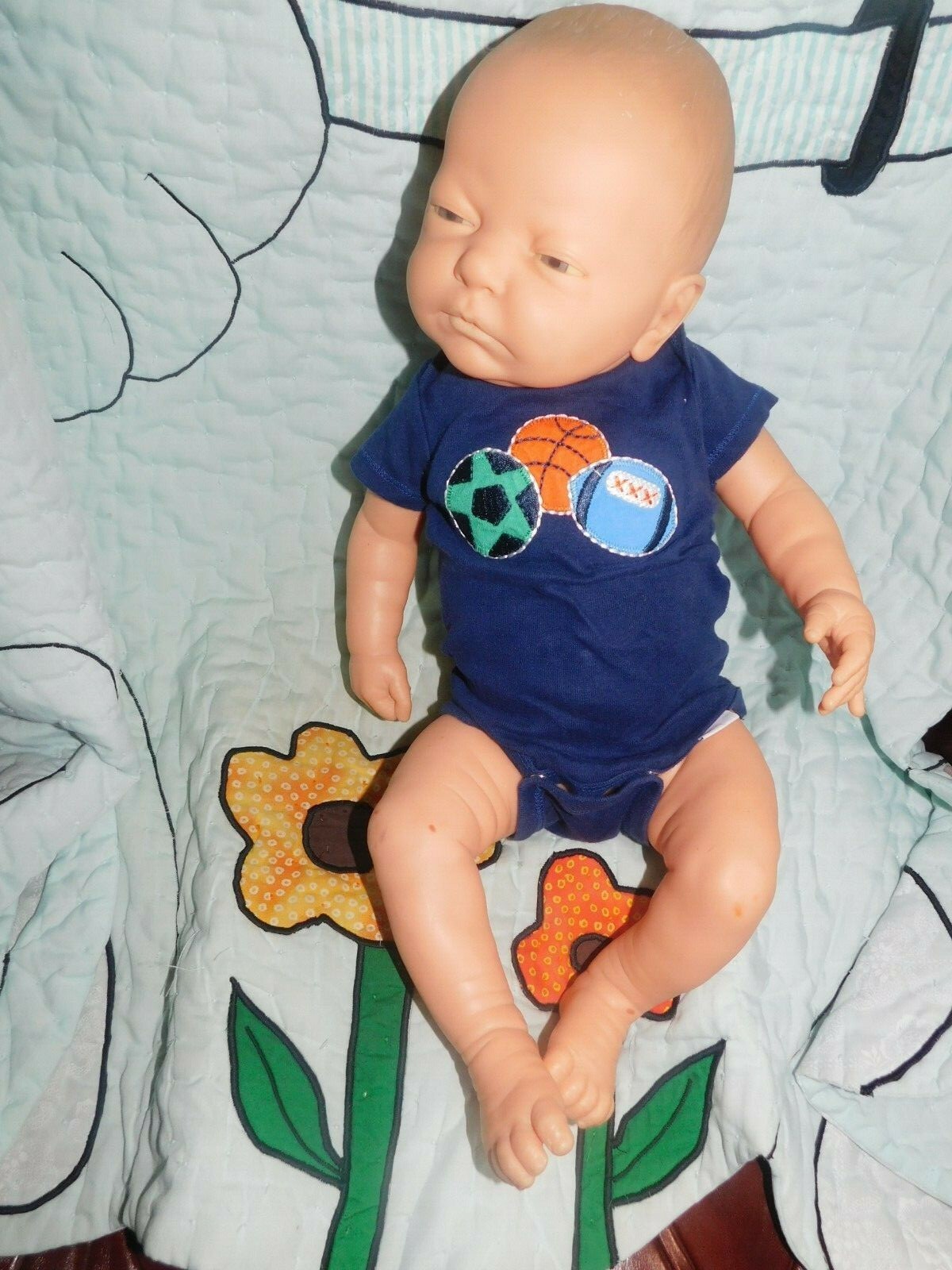 BERJUSA ANATOMICALLY CORRECT BOY DOLL 17" ADORABLE GOOD TO REBORN | eBay