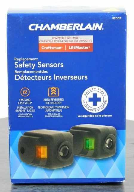 Chamberlain 820CB Garage Safety Sensors - Black for sale online | eBay