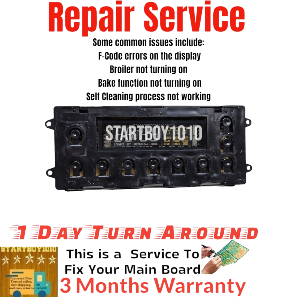 Repair Service Frigidaire Oven Control Board 318010102 | eBay