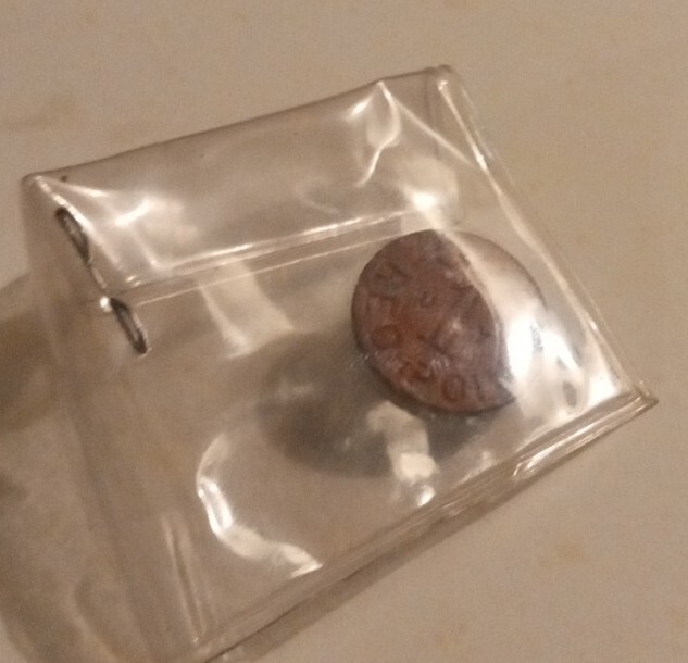 Vintage WW2 OPA 1 Red Point Food Ration Fiber Token Coin | eBay