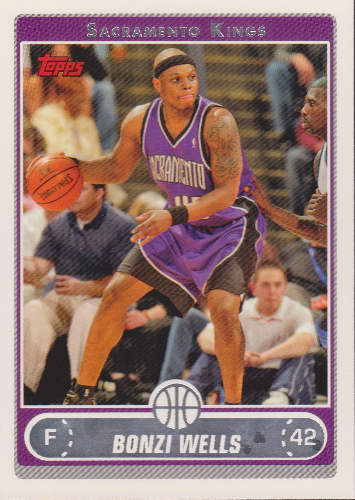 2006 Topps Bonzi Wells #46 Sacramento Kings Basketball Card | eBay