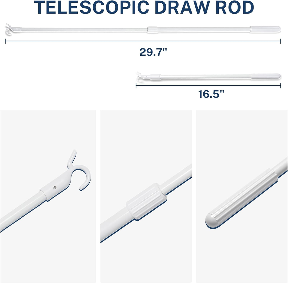 Draw Rod for Cordless Window Blinds down and up Easy to Pull Pull ...