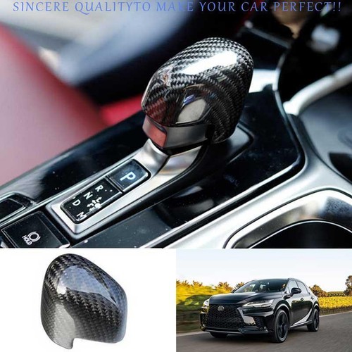 For 24-25 Lexus RX 350 350h 350h 500h Dry Carbon Fiber Gear Shift Knob ...