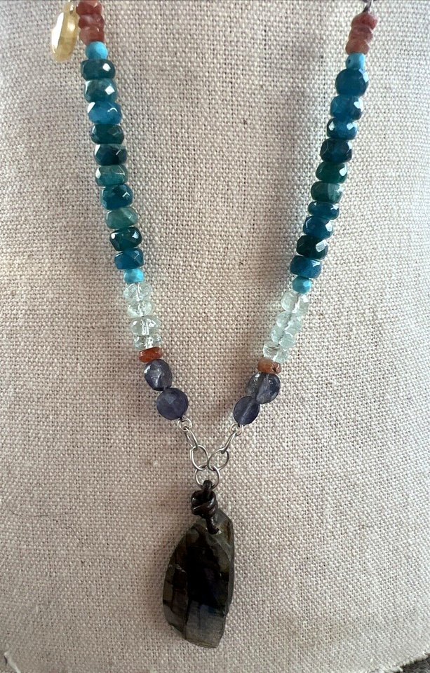🏞 SUNDANCE CATALOG Necklace, gems necklace, a gift for her | eBay