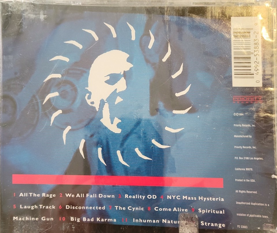 Engines of Aggression Inhuman Nature PROMO CD 1994 Priority FAST SHIP ...