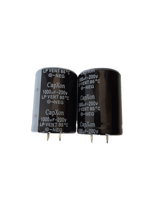 Electrolytic Capacitor CapXon 1000uF 200V, LP Vent 85°C, High Quality ...