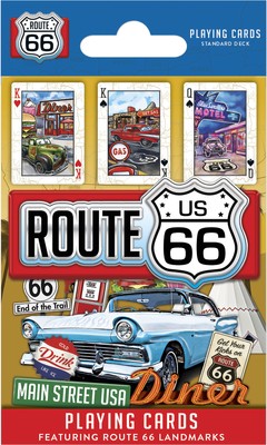 MasterPieces - Route 66 Playing Cards - 54 Card Deck | eBay