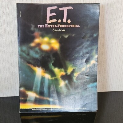 ET The Extra Terrestrial Storybook 1982 Scholastic Edition Steven ...