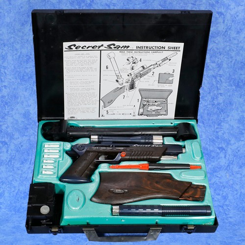 1965 SECRET SAM Spy Attache Case by TOPPER TOYS/DELUXE READING Complete ...