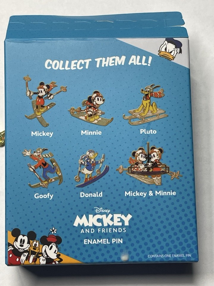 Disney Pin Box Lunch Mickey And Friends Minnie Mouse NEW | eBay