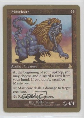Masticore Mark Le Pine Magic: Tokyo World Championships Decks #134 1999 ...