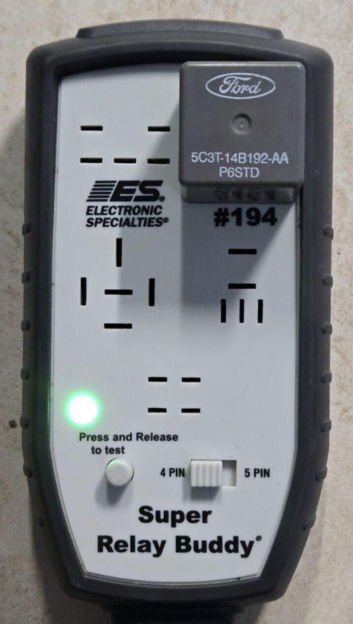 TESTED 1 Relay For Ford 5C3T-14B192-AA P6STD 4 PIN Genuine Original OEM ...