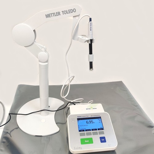 Mettler Toledo SevenCompact Duo S213 pH/Conductivity Meter w Arm ...