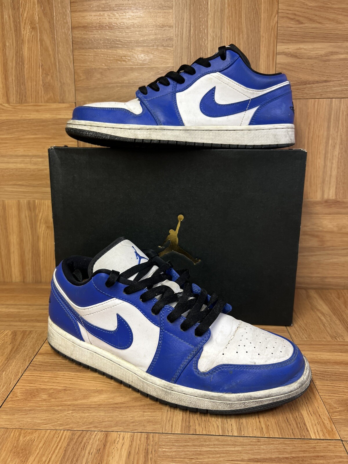 RARE🔥 Nike Air Jordan 1 Low Game Royal Blue Men’s Si… - Gem