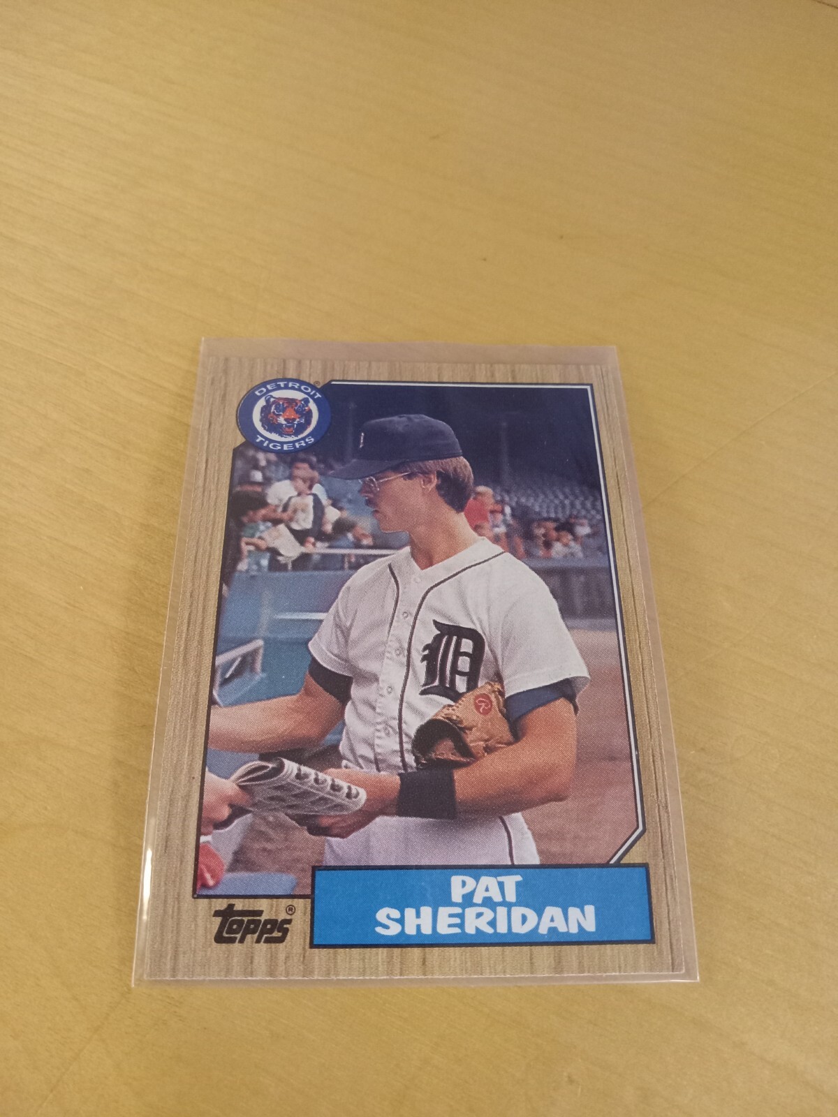 1987 Topps #234 PAT SHERIDAN Detroit Tigers Baseball Card, Outfielder ...
