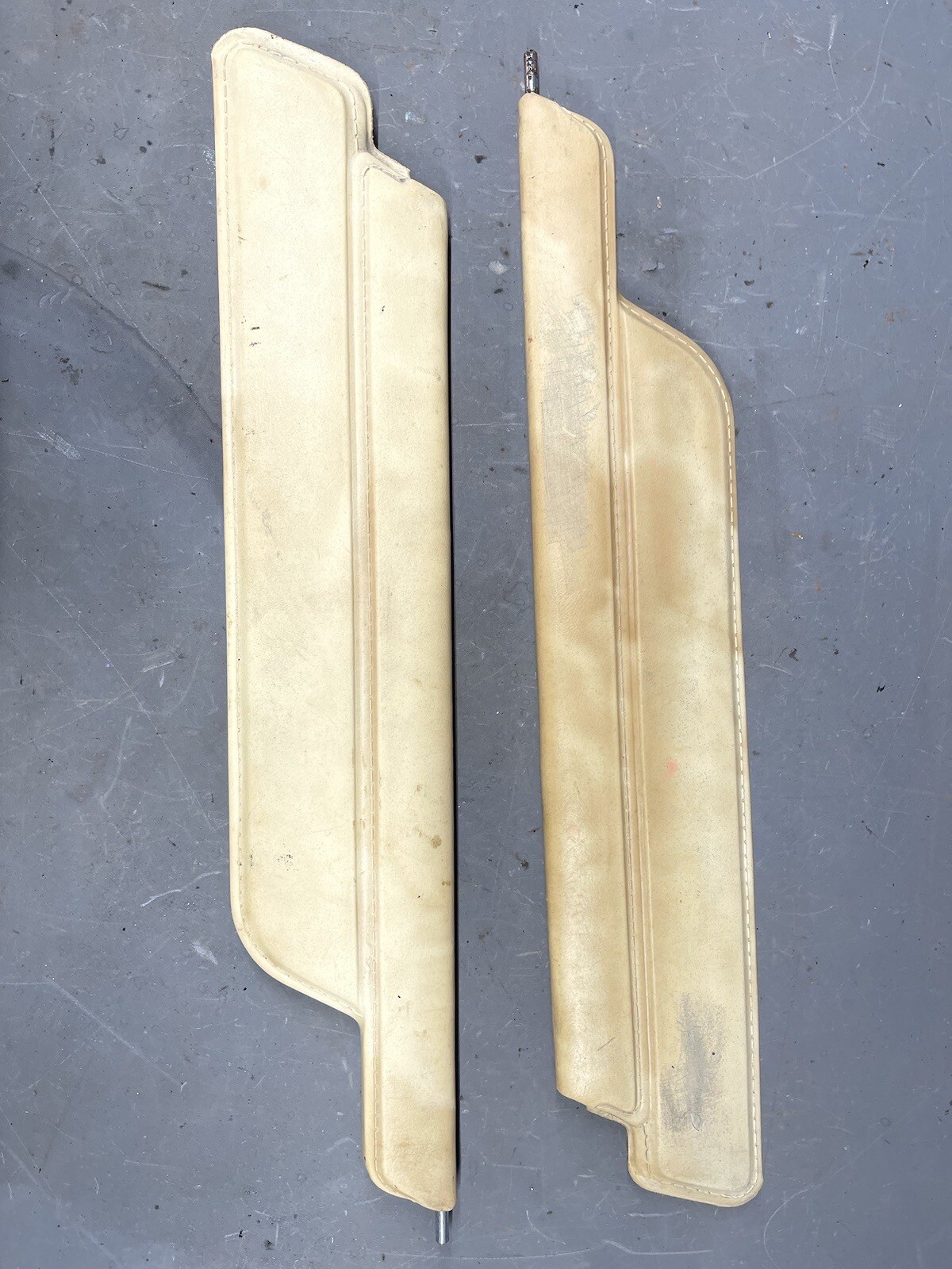 1963 1964 Ford Galaxie 500 Sun Visor Monterey Brackets Sunvisor ...
