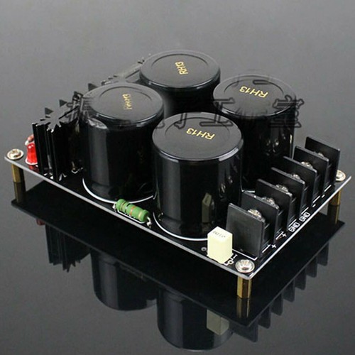 120A 500W Rectifier Power Supply Finished Board w/NOVER 4*10000uF/50V ...