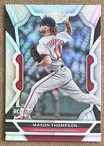 2022 Panini Chronicles Certified Mason Thompson Rookie Washington ...