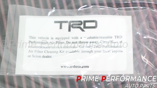 Toyota FJ Cruiser 10-14 4Runner 10-24 V6 4.0L Genuine TRD Air Filter ...