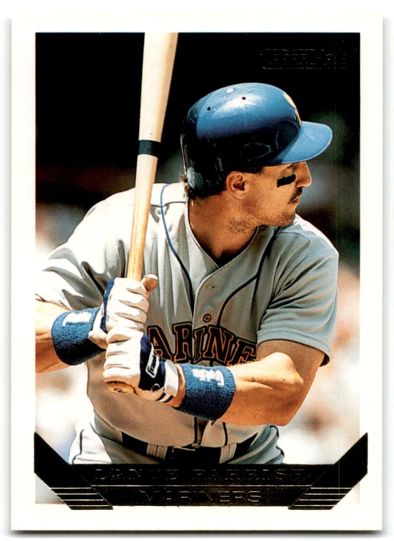 1993 Topps Gold Lance Parrish Seattle Mariners #609 | eBay