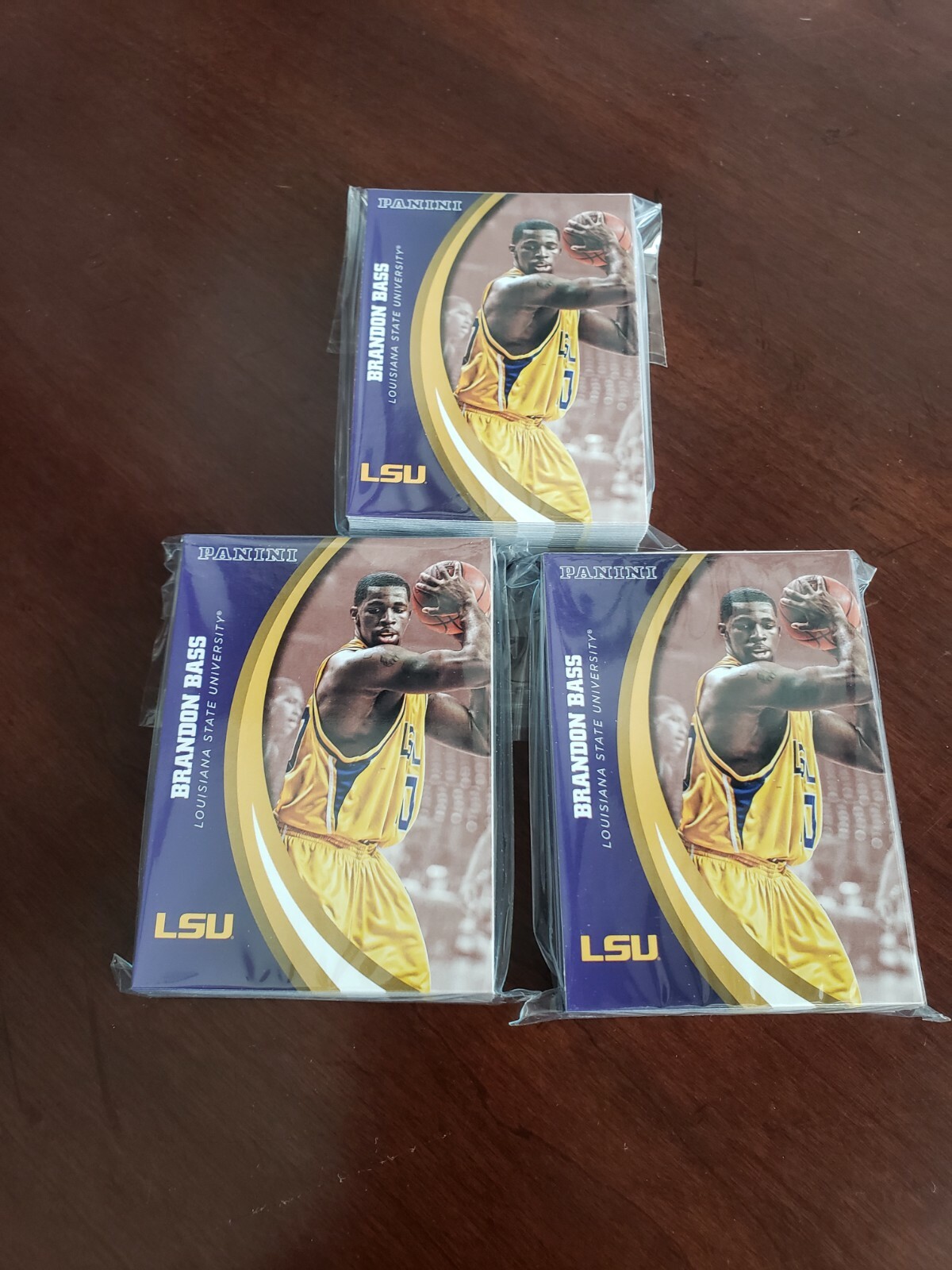 (100) 2015 PANINI LSU TIGERS BRANDON BASS #15 LIAONING FLYING LEOPARDS ...