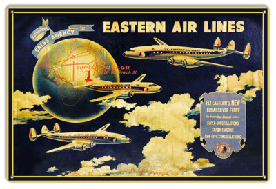 Eastern Air Lines Reproduction Metal Sign | eBay