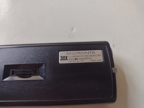 Micronta 30× Illuminated Microscope And 8× Magnifier | eBay