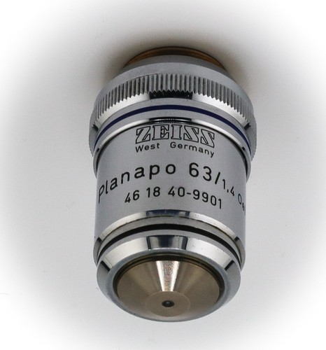 Zeiss Plan APO 63X Oil Immersion Microscope Objective 1.4 na | eBay