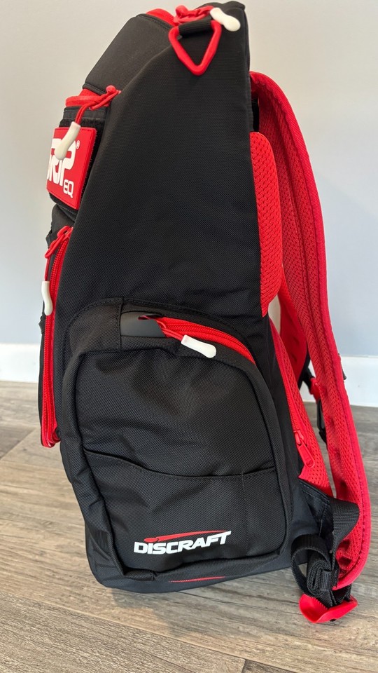 Grip EQ Disc Golf Backpack 2025 DGLO Special Edition Bag Black Red ...