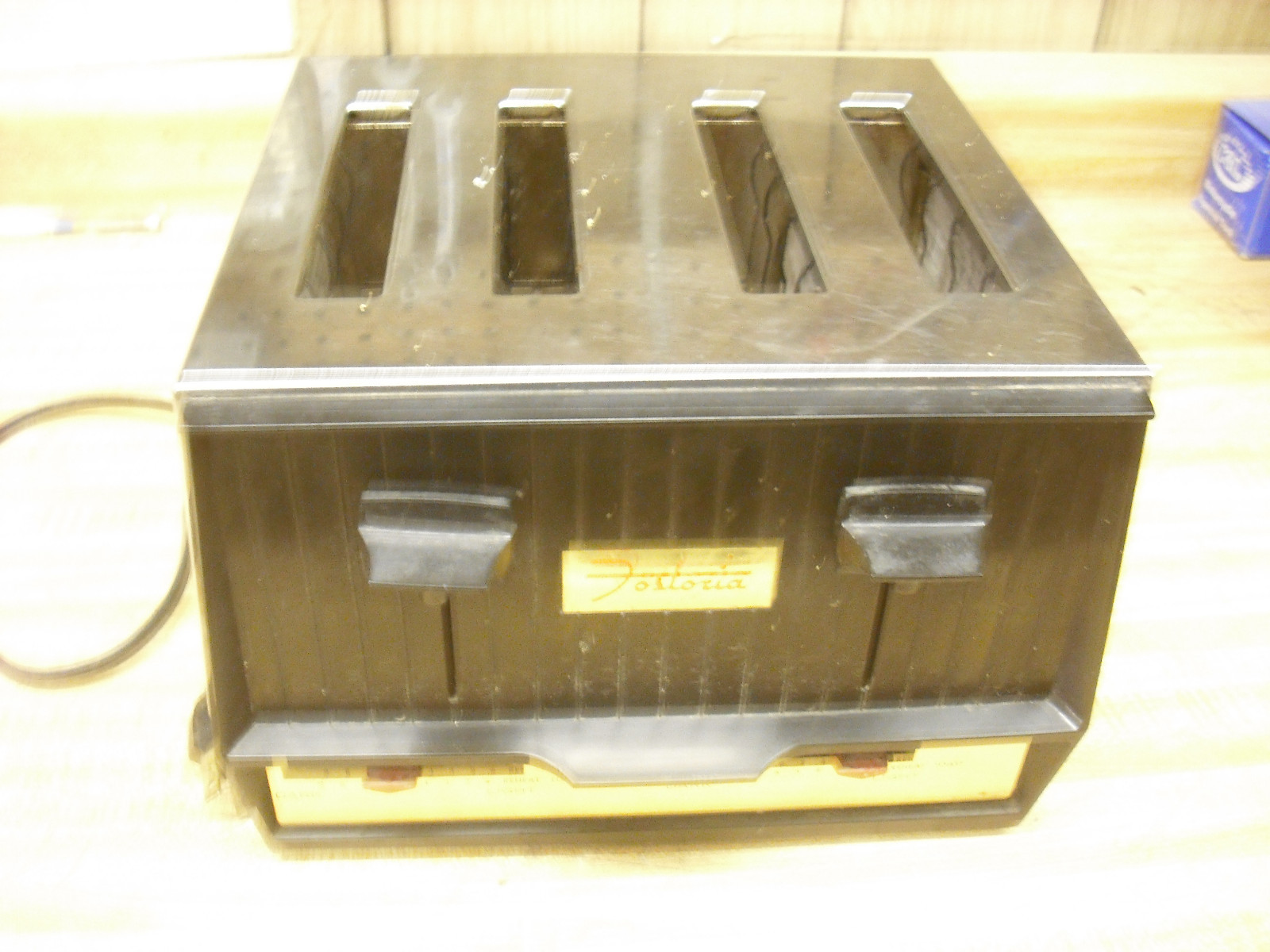 Vintage Fostoria Toaster Chrome In Working Condition 4 Slice Bread Art ...