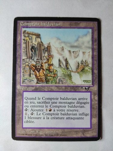 MAGIC MTG - VF Comptoir Balduvian / Balduvian Trading Post , Alliances ...
