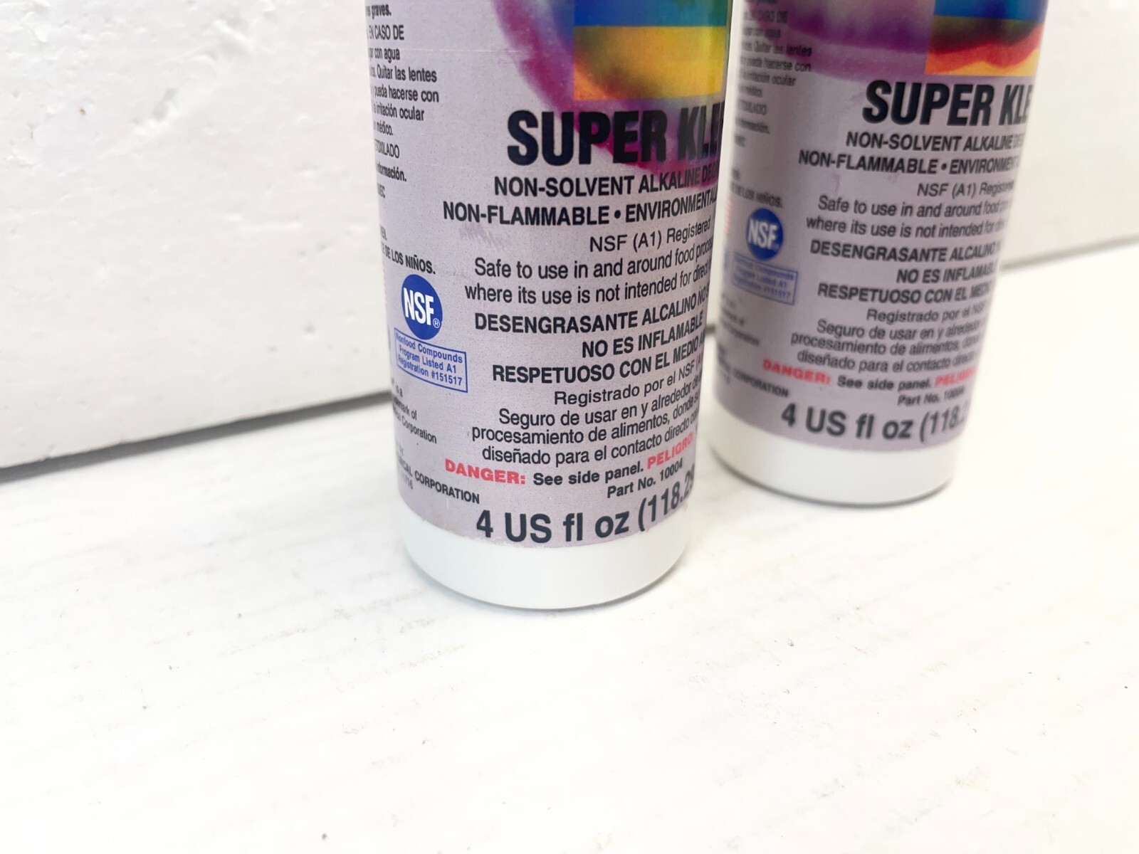 Super Lube Super Clean Non-solvent Alkaline Degreaser - lot of 2 spray ...