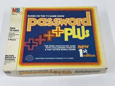 Vintage 1978 Password + Plus 1st Edition - COMPLETE | eBay