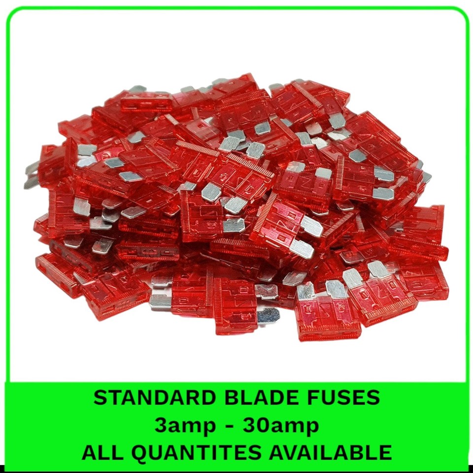 Standard Blade Fuse 3A 5A 7.5A 10A 15A 20A 25A 30A Auto Car Fuses ATM ...