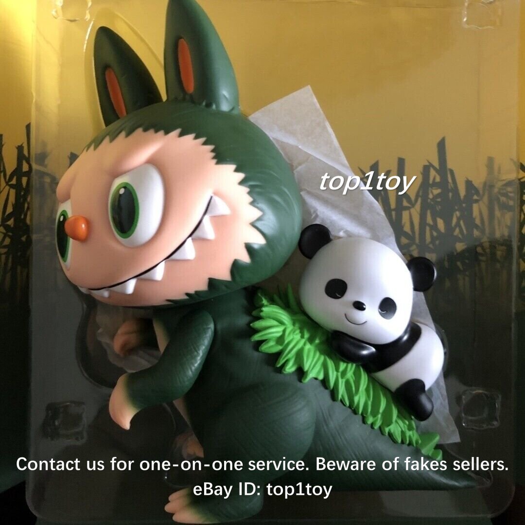HOW2WORK KASING THE MONSTER SERIES LABUBU Gojimomo Panda Limited Art ...