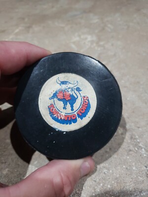 vtg wha Toronto Toros Game puck | eBay